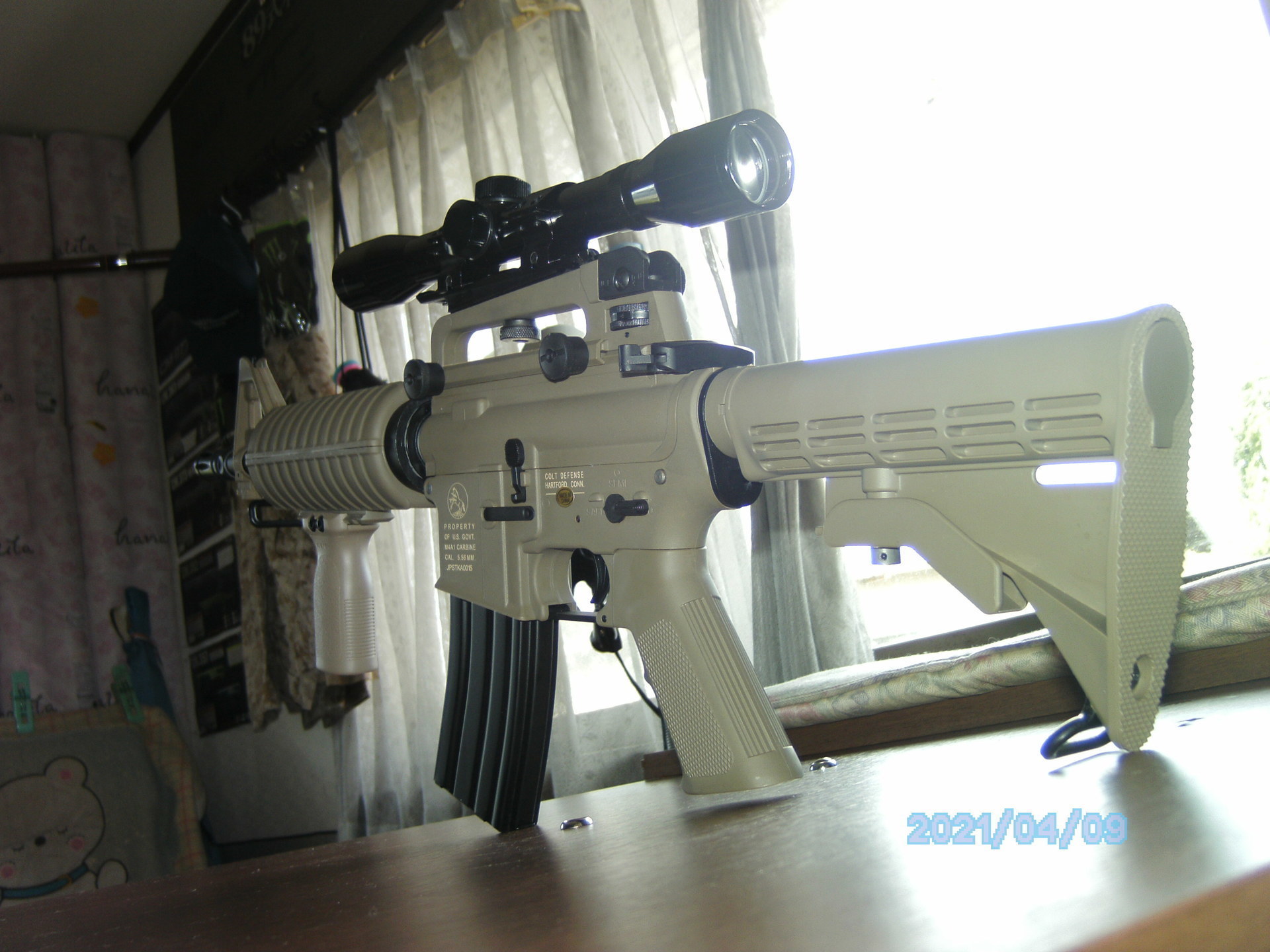 《エアガン》【レビュー】S&T M933 スポーツライン G3電動ガン DE: 😍エミュなクラちゃん😁